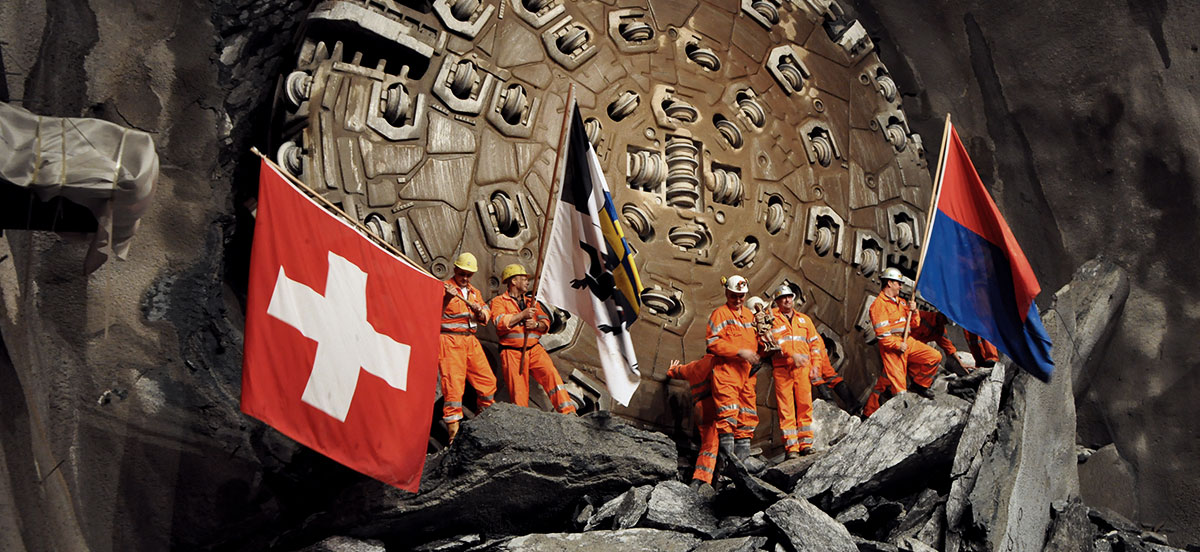 Gotthard Base Tunnel: a superclass building structure of the century ...